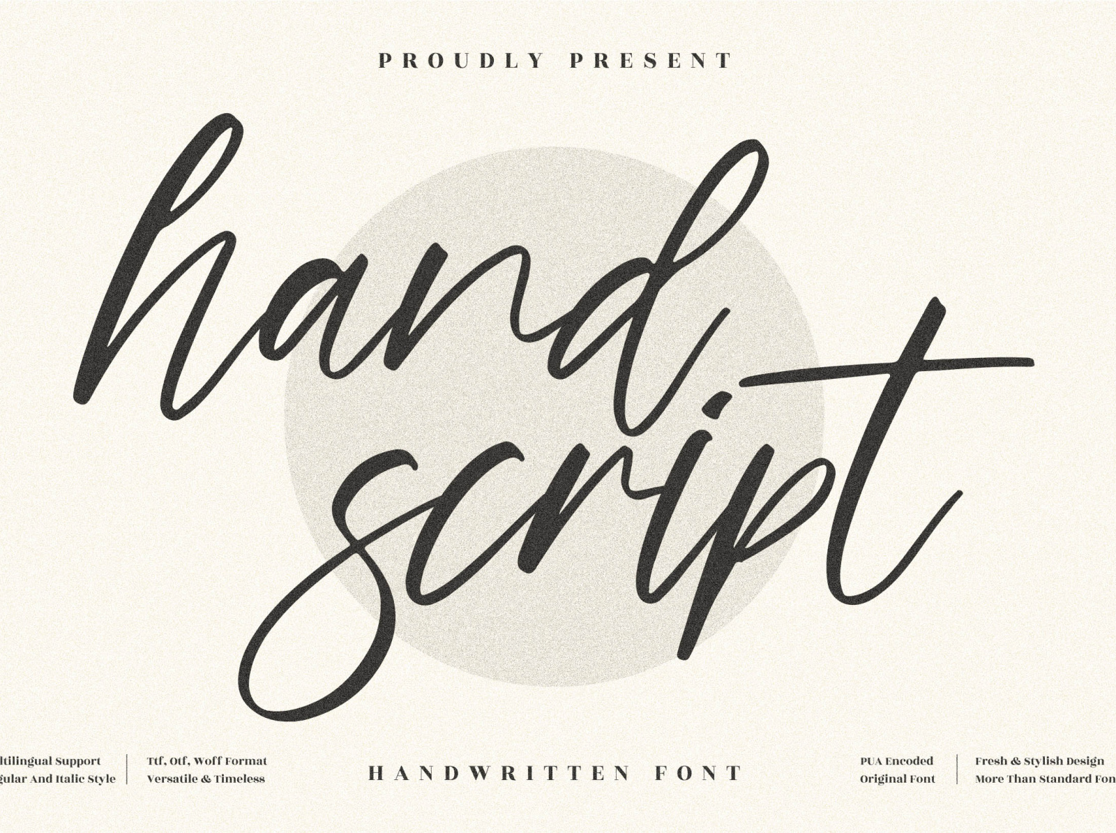 Handwritten Text