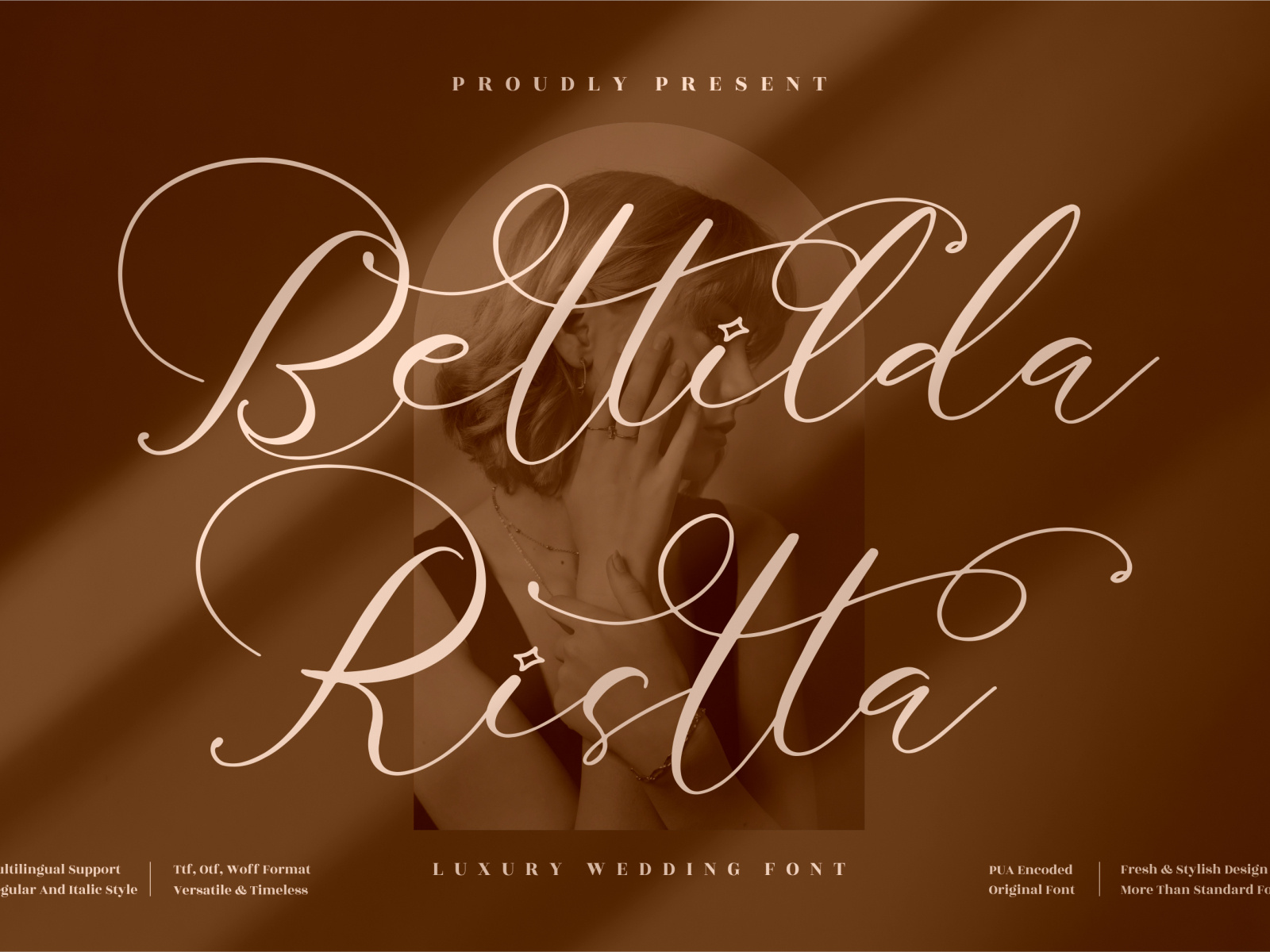 Bettilda Ristta - Beautiful Script Font by Perspectype Studio on Dribbble