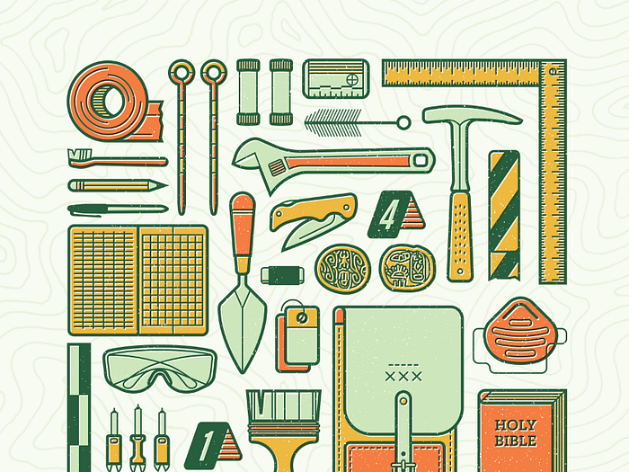 Tools of the Trade by Ben Stafford on Dribbble