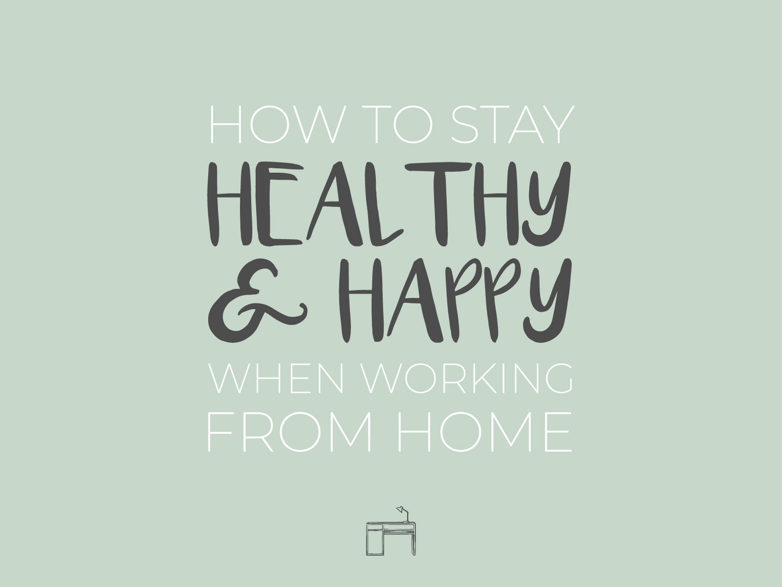 Healthy @ Home by Mike Ogle on Dribbble