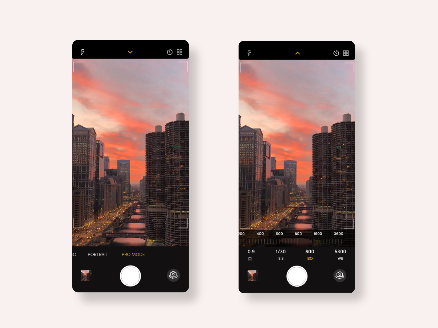 Camera Ui by Havilah on Dribbble