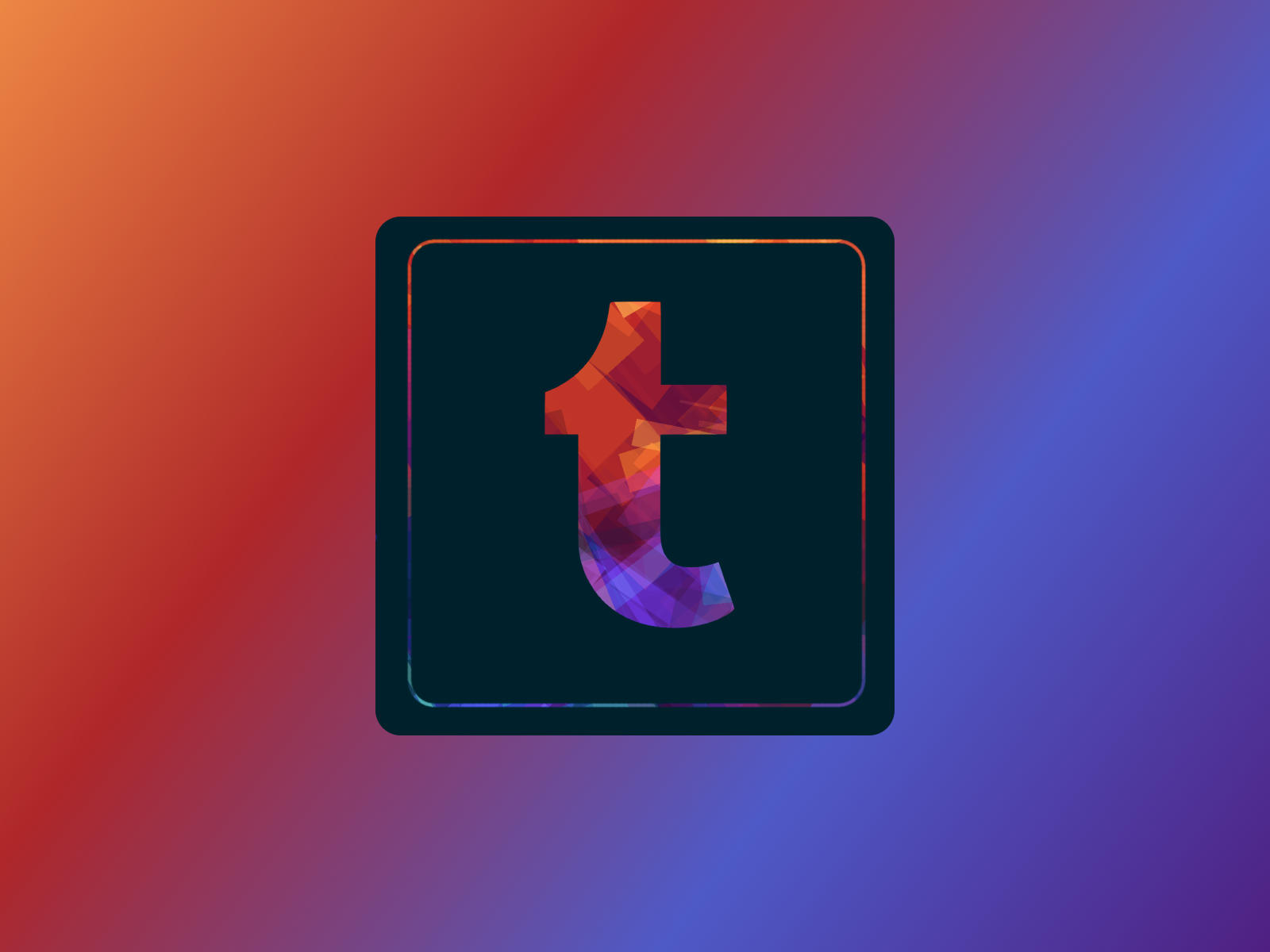 Tumblr Logo Re Design by Daniele Mazzotta on Dribbble