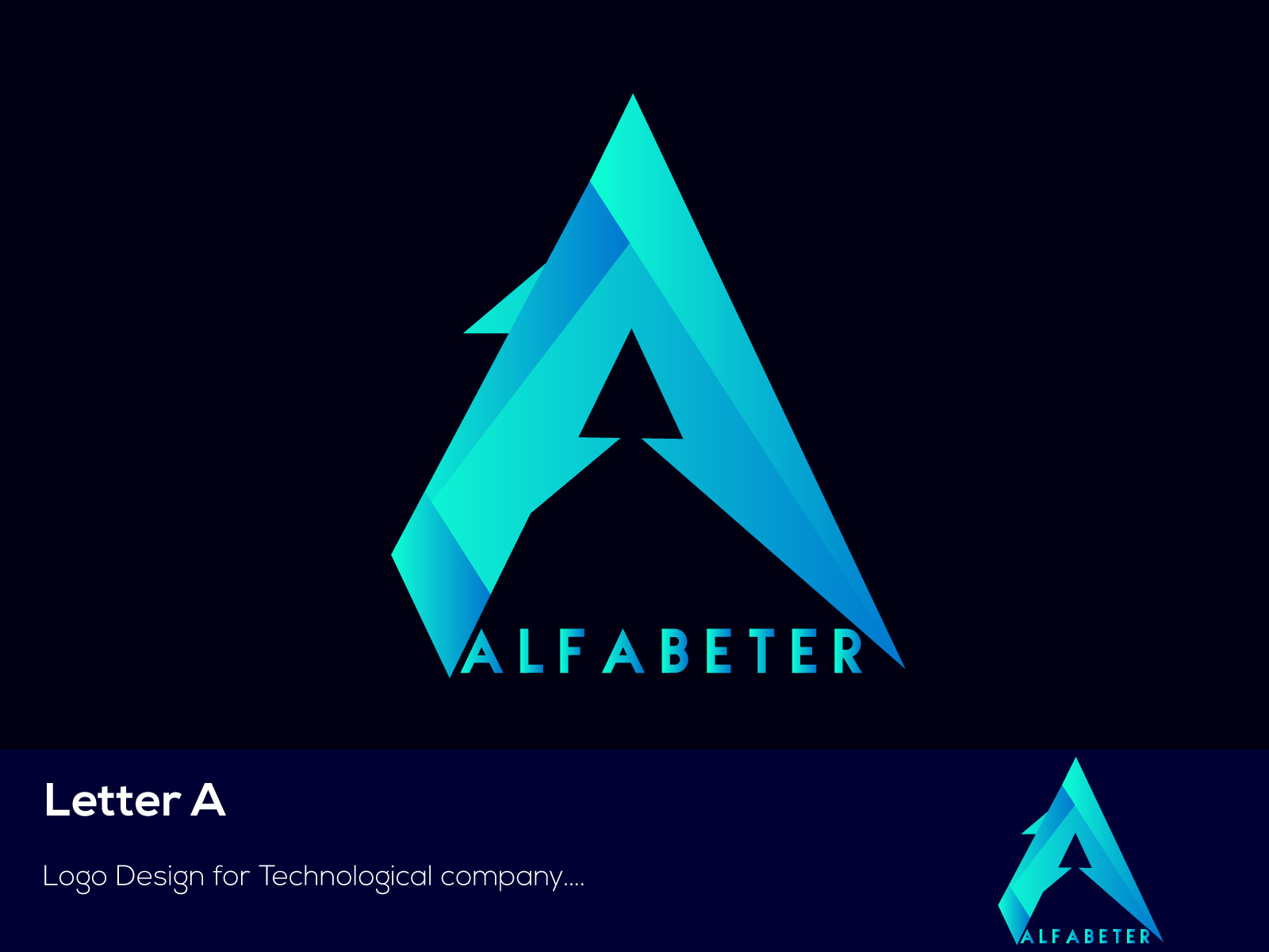 Letter A Custom Logo Design by Mahdi Hasan on Dribbble