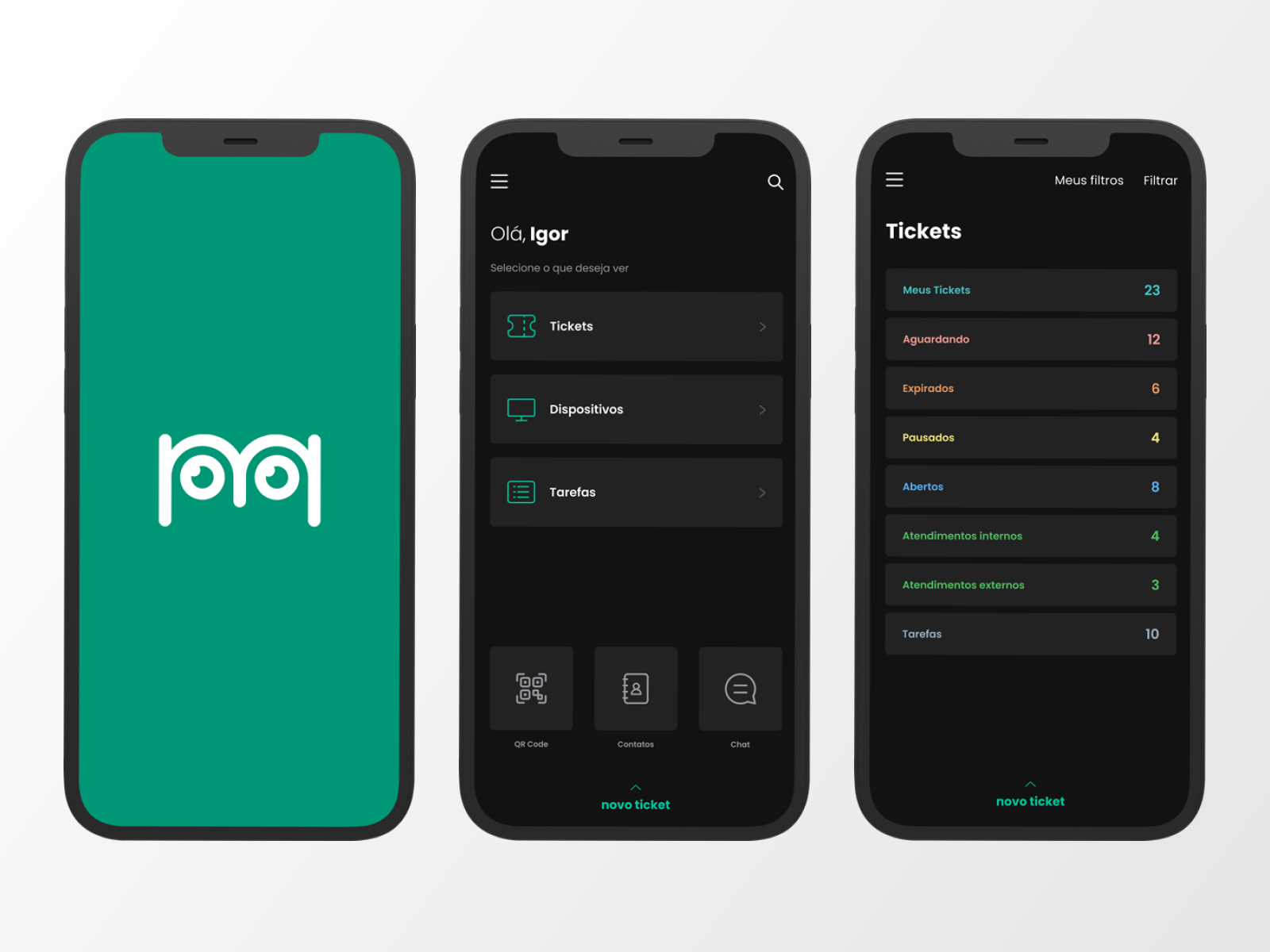 UI Helpdesk App by Igor Moreira on Dribbble