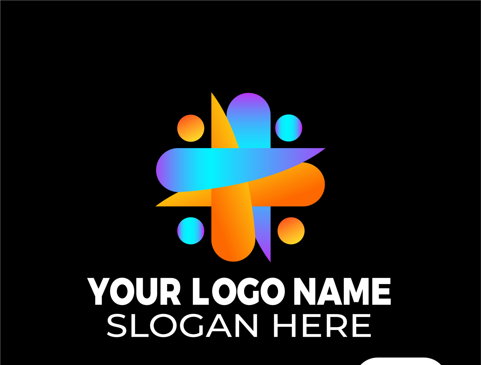 MODERN COLORFUL MANDALA LOGO DESIGN by atikartist56 on Dribbble