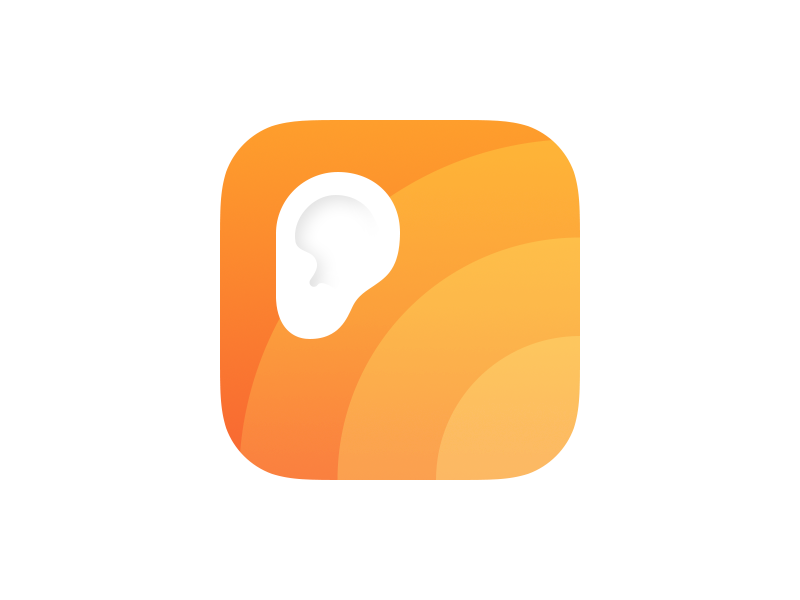 Hearing Aid Contol App Icon by Anton Tkachuk on Dribbble