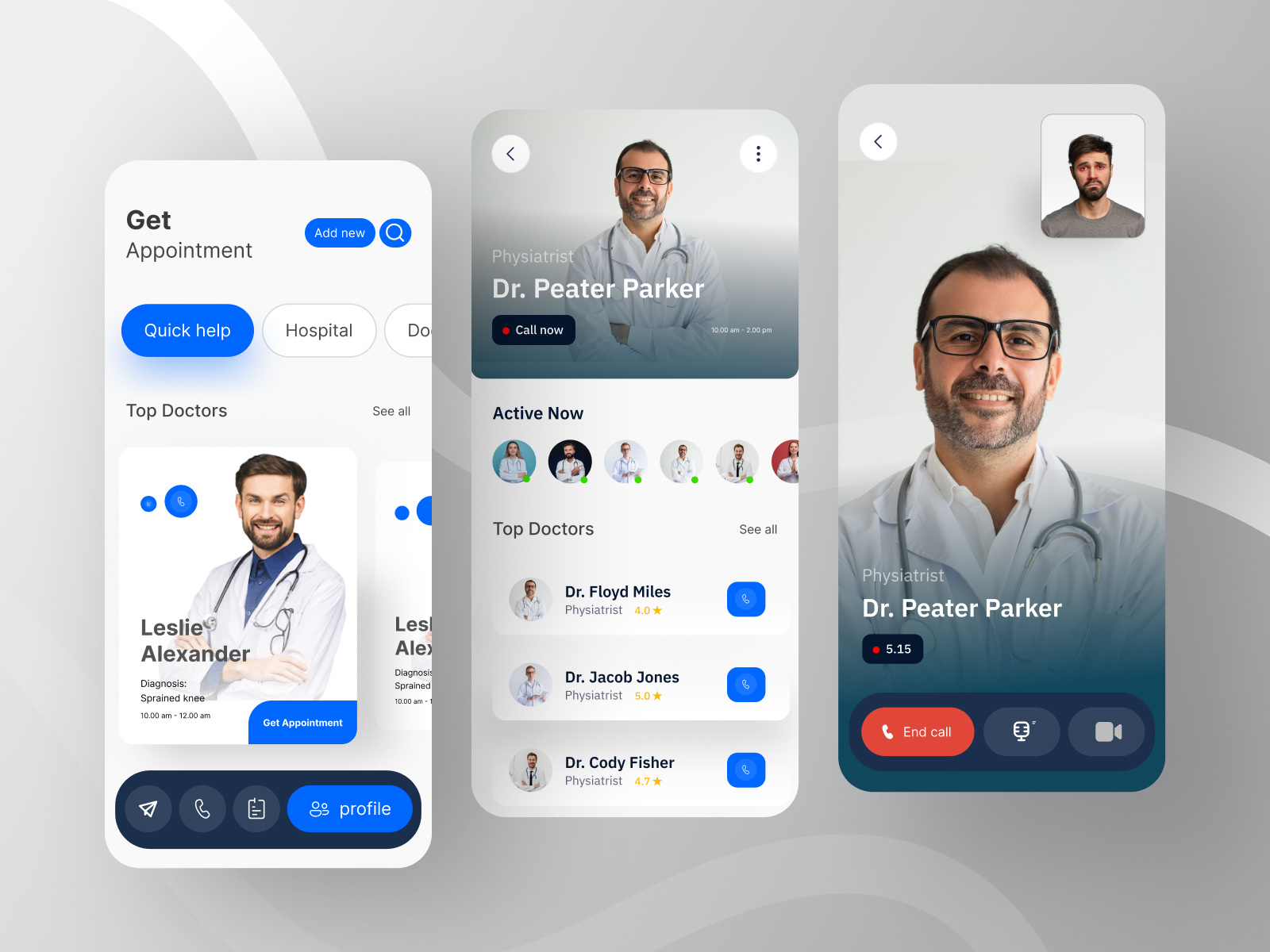 Online Medical Dr. Consultation App by Md. Sajib on Dribbble