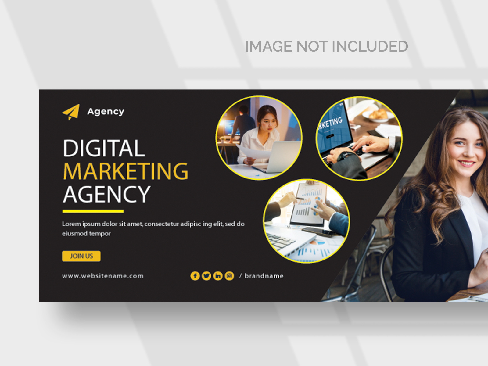 Digital Marketing Banner Banner Design by Emdadul8211 on Dribbble