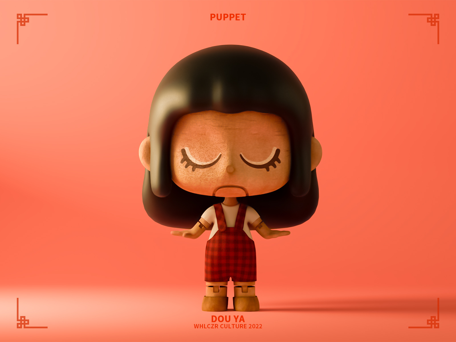 Douya series IP role setting_Puppet by whlczr on Dribbble