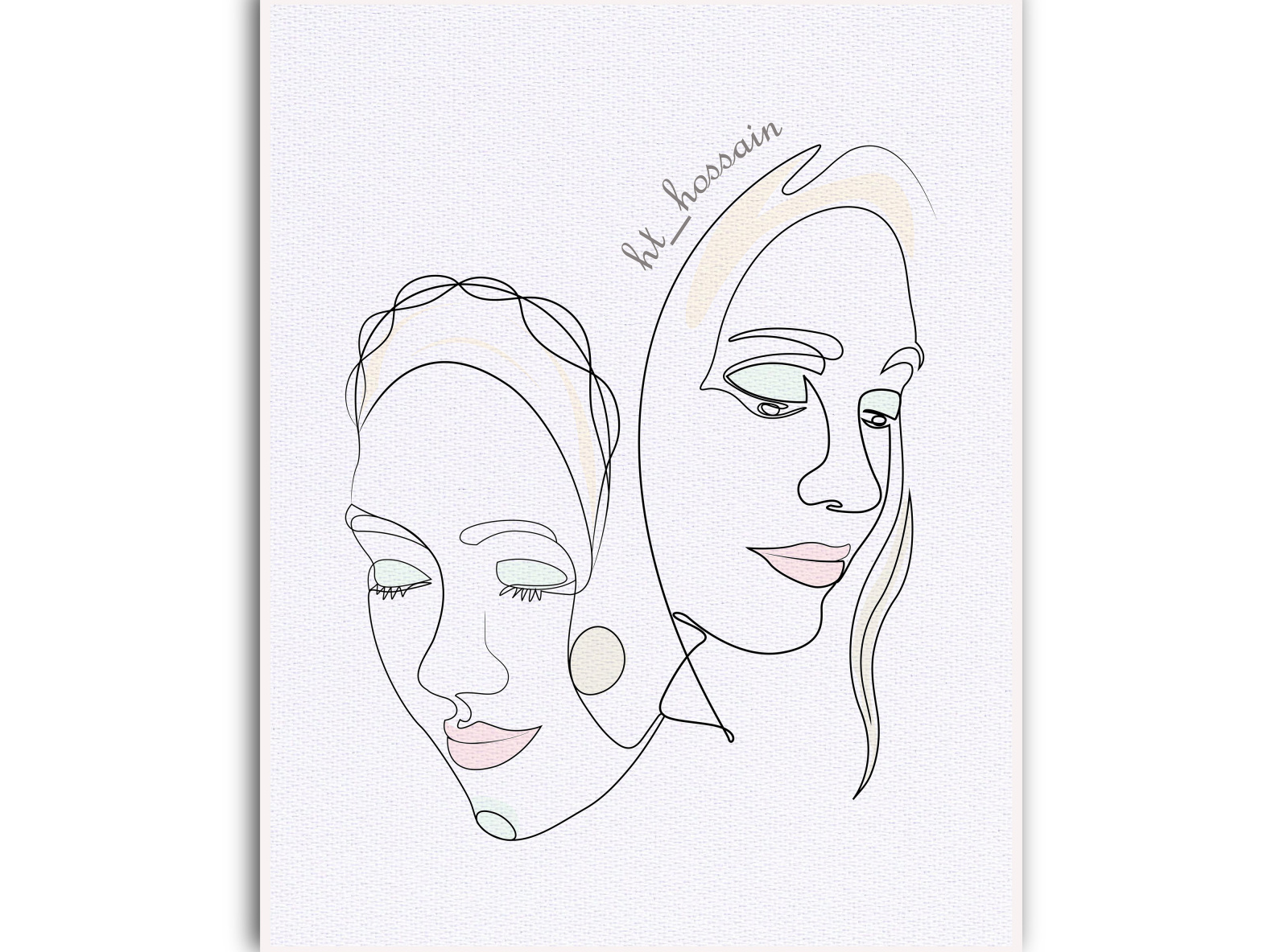 Line Art By Ht hossain On Dribbble