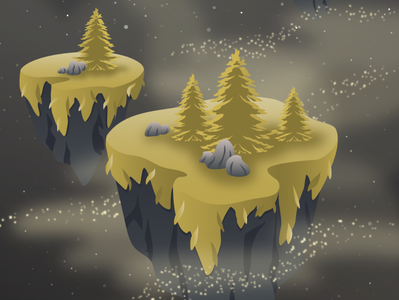 Flying Islands (board game) by Oksana on Dribbble