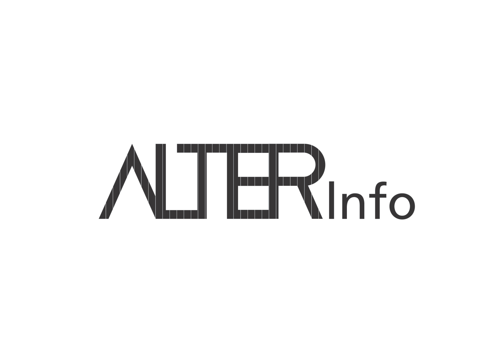 Alter Info LogoType by Amirmohammad Taheri on Dribbble