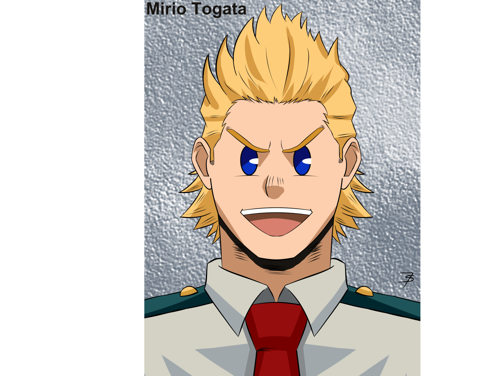 Togata Mirio drawing by Seven on Dribbble