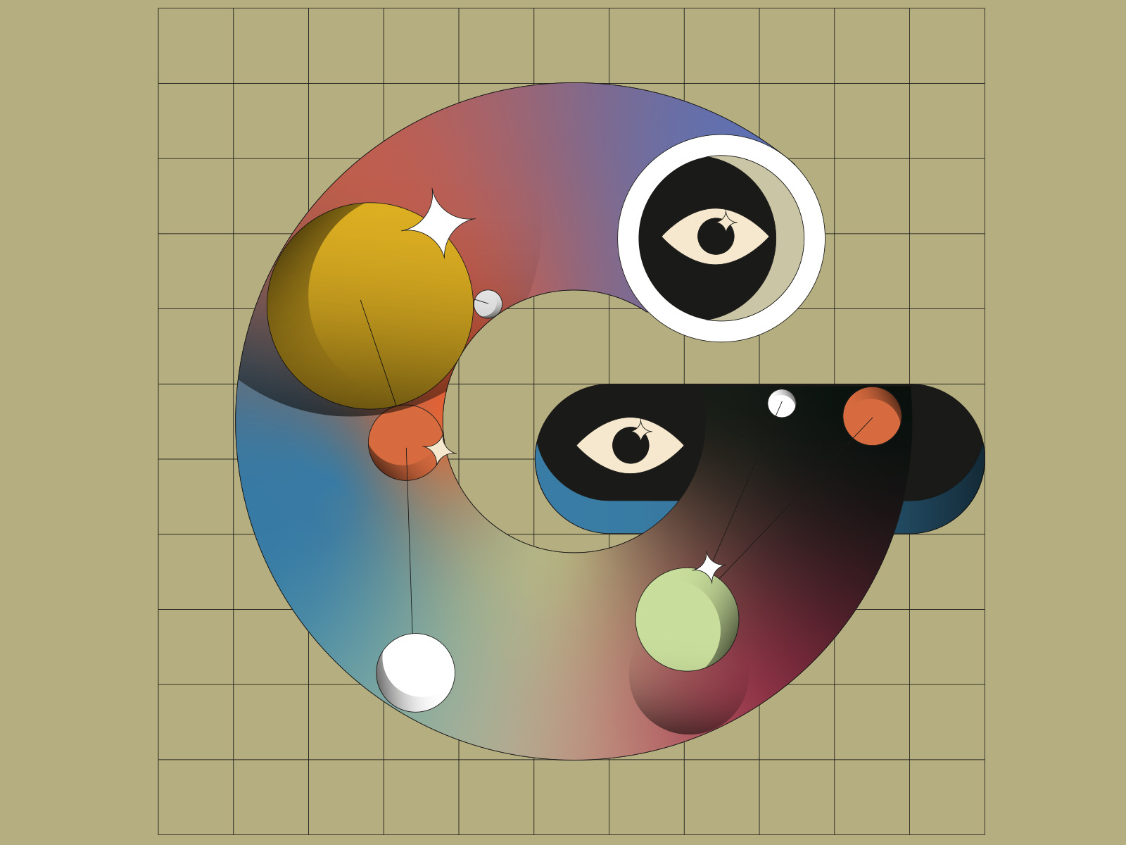 Detail Poster number #021 Letter G by Marcos Silva on Dribbble