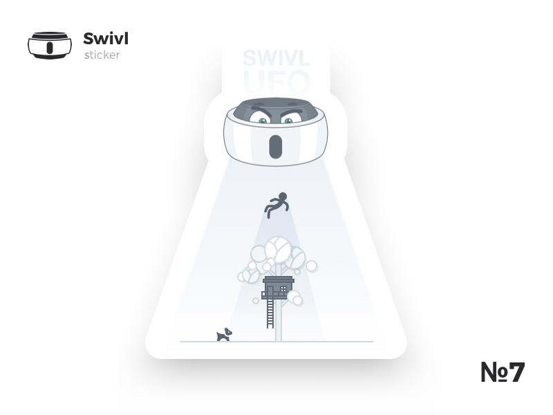 Swivl Illustration by Vika Lishchuk on Dribbble