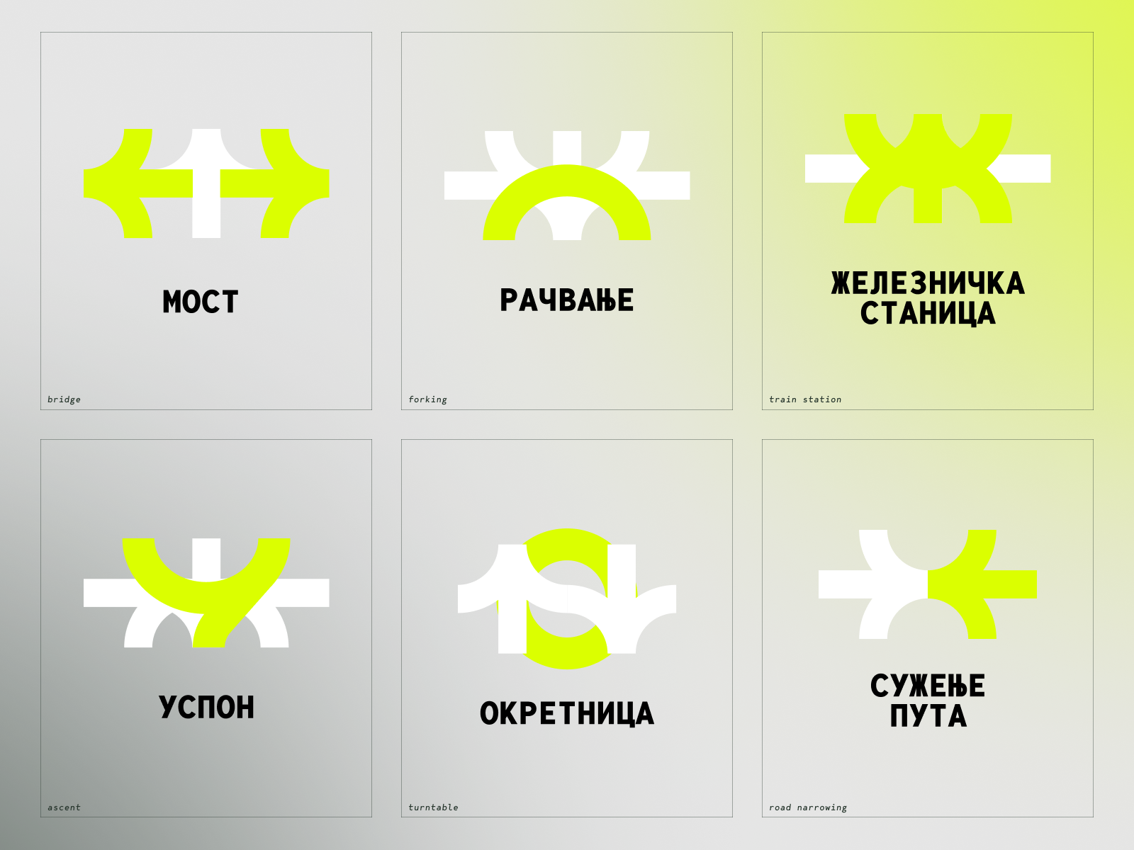 Aero signs by Stefan Kostić on Dribbble