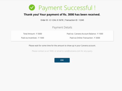 Payment Successful by Arunkumar Balraj - Dribbble