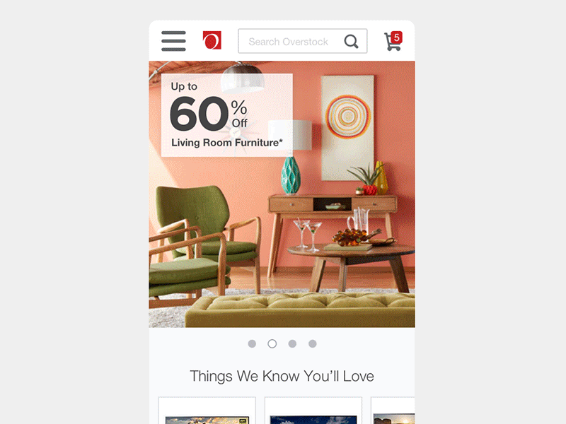 Mobile Carousel Interaction by Sonia Yang on Dribbble