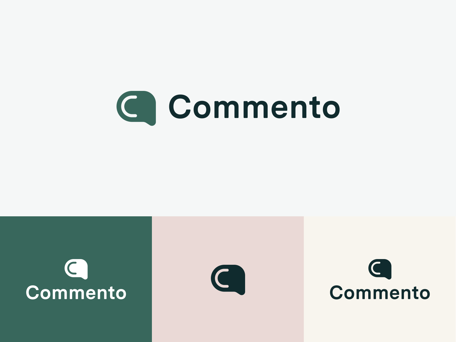 Commento Logo: Concept by Pontus Börjesson on Dribbble