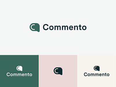 Commento Logo: Concept by Pontus Börjesson on Dribbble