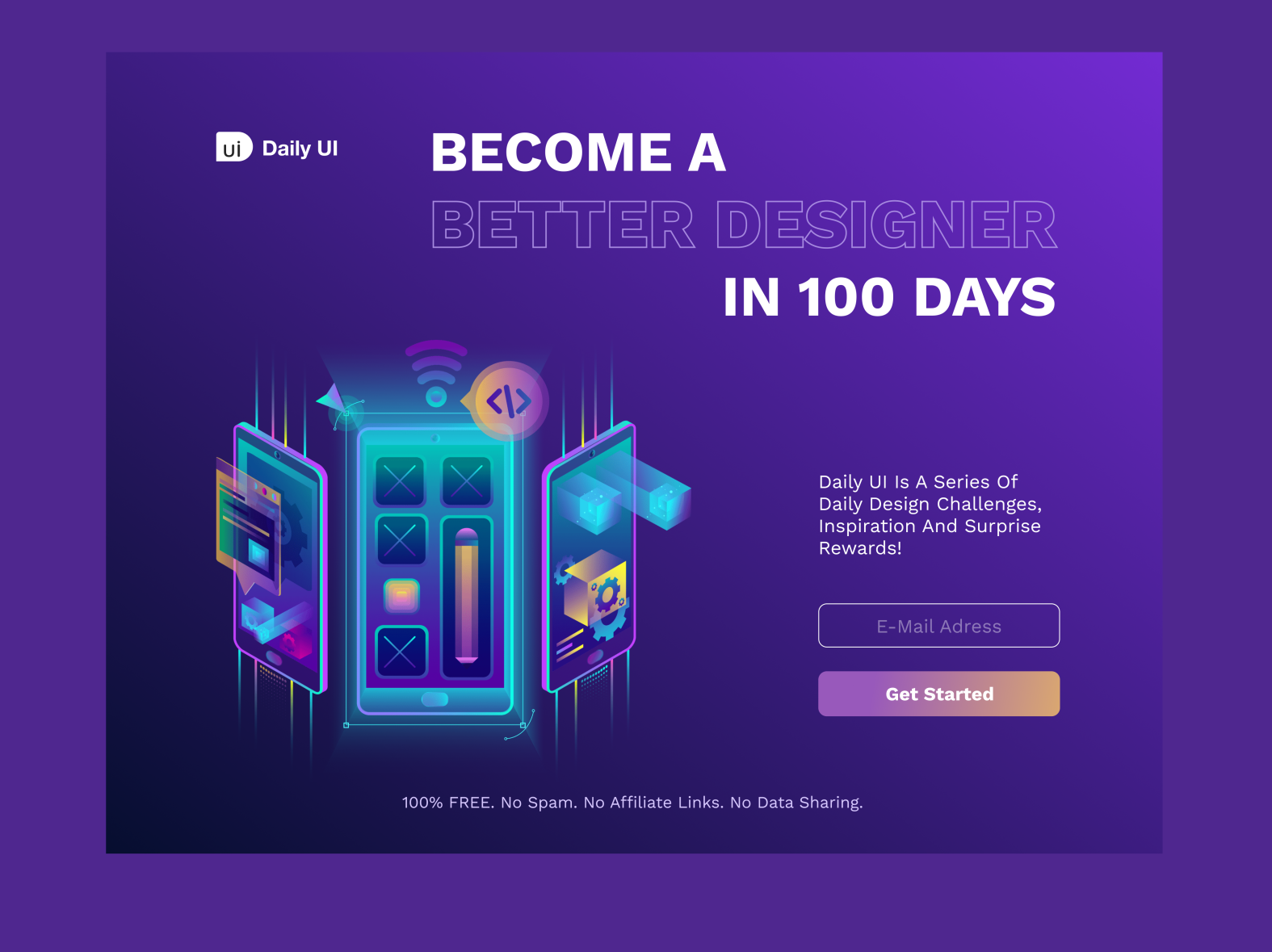 #100 Daily UI Landing Page Redesign by Shargiya Mammadbayova on Dribbble