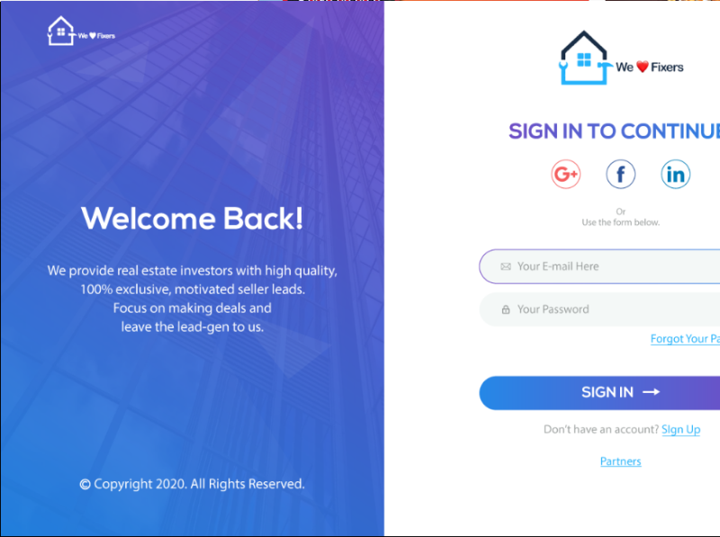 Sign in page design by Md Shaon Mia on Dribbble