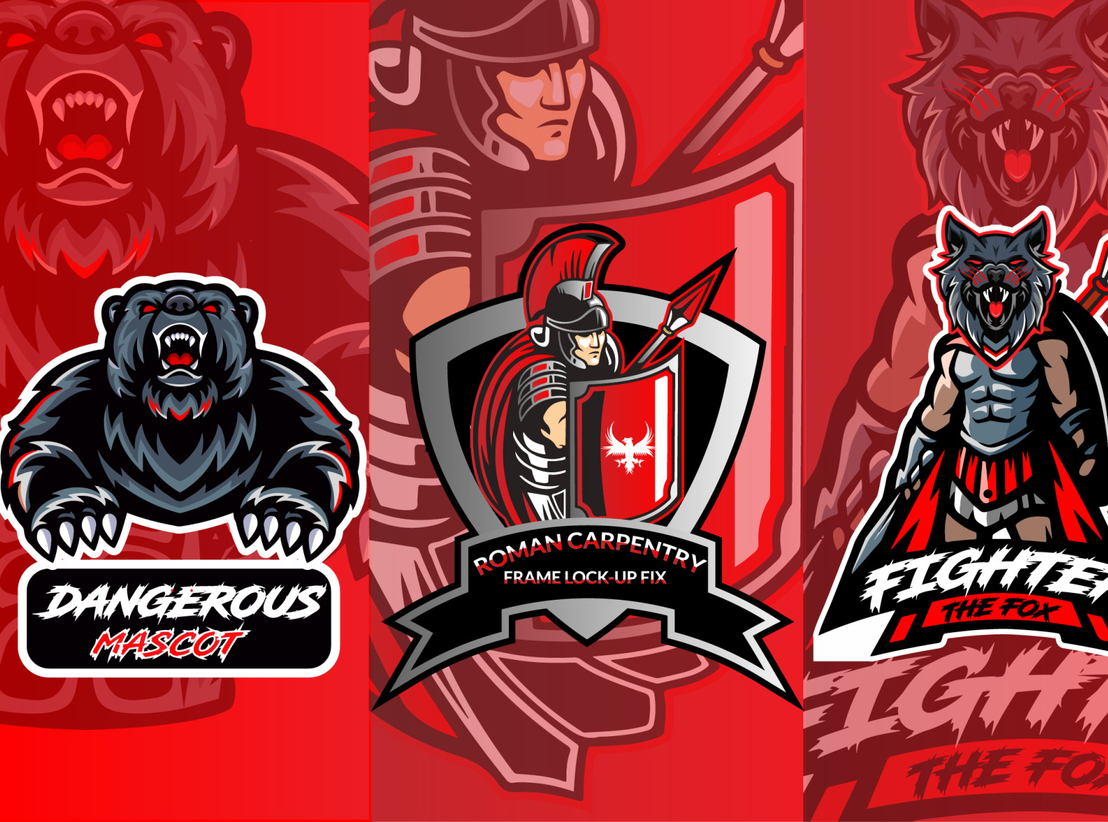 MASCOT LOGO DESIGN. by shakib_30 on Dribbble