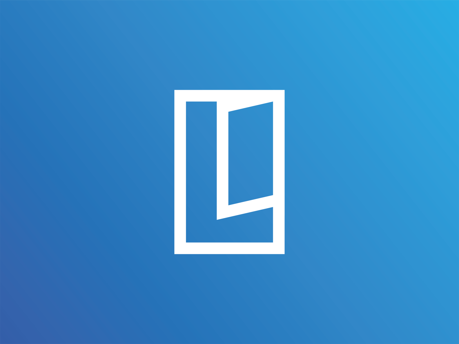 L + Door Logo Mark by Rupert Harvey on Dribbble