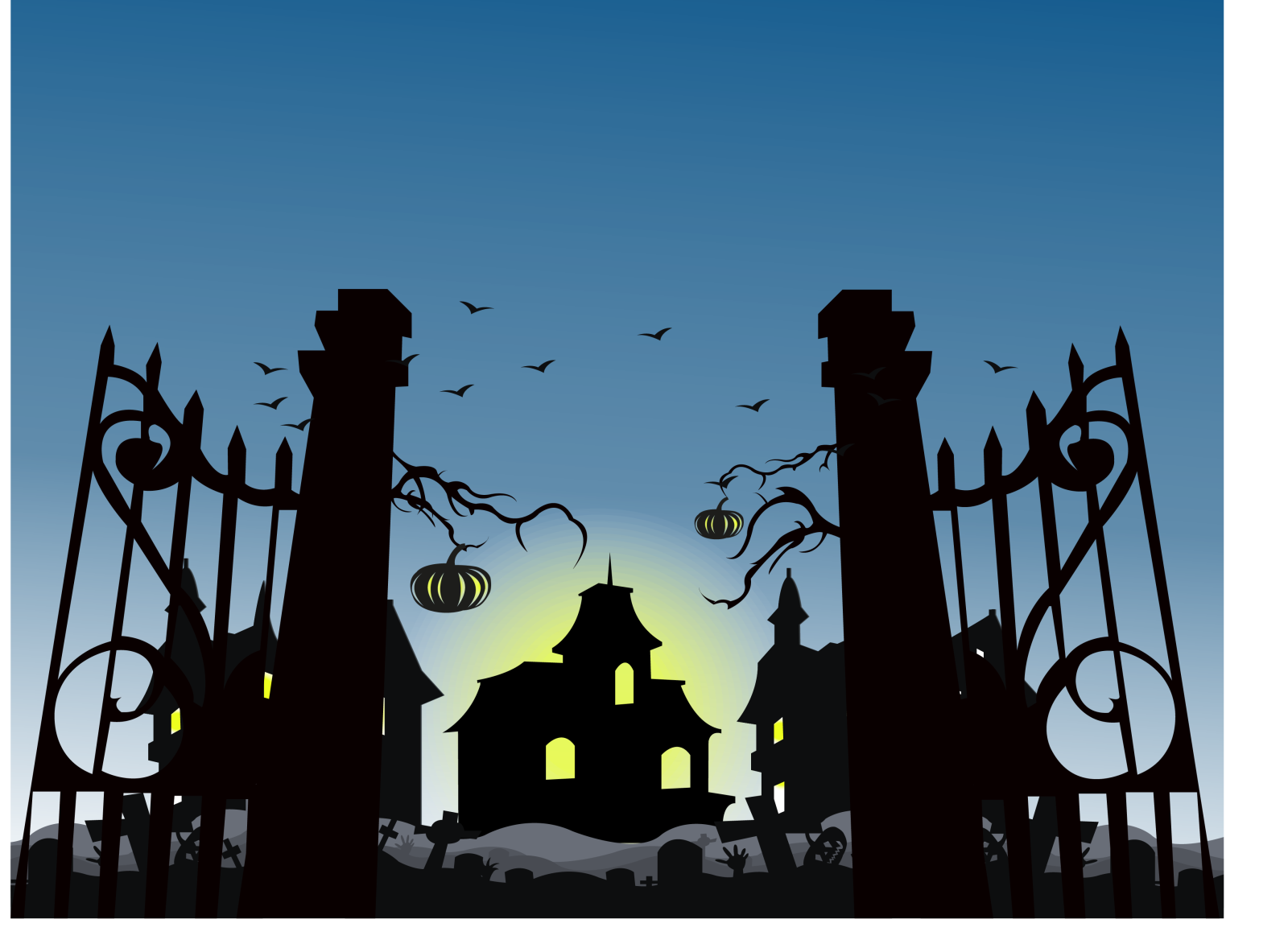 Halloween gate by Nadifal Farizi on Dribbble