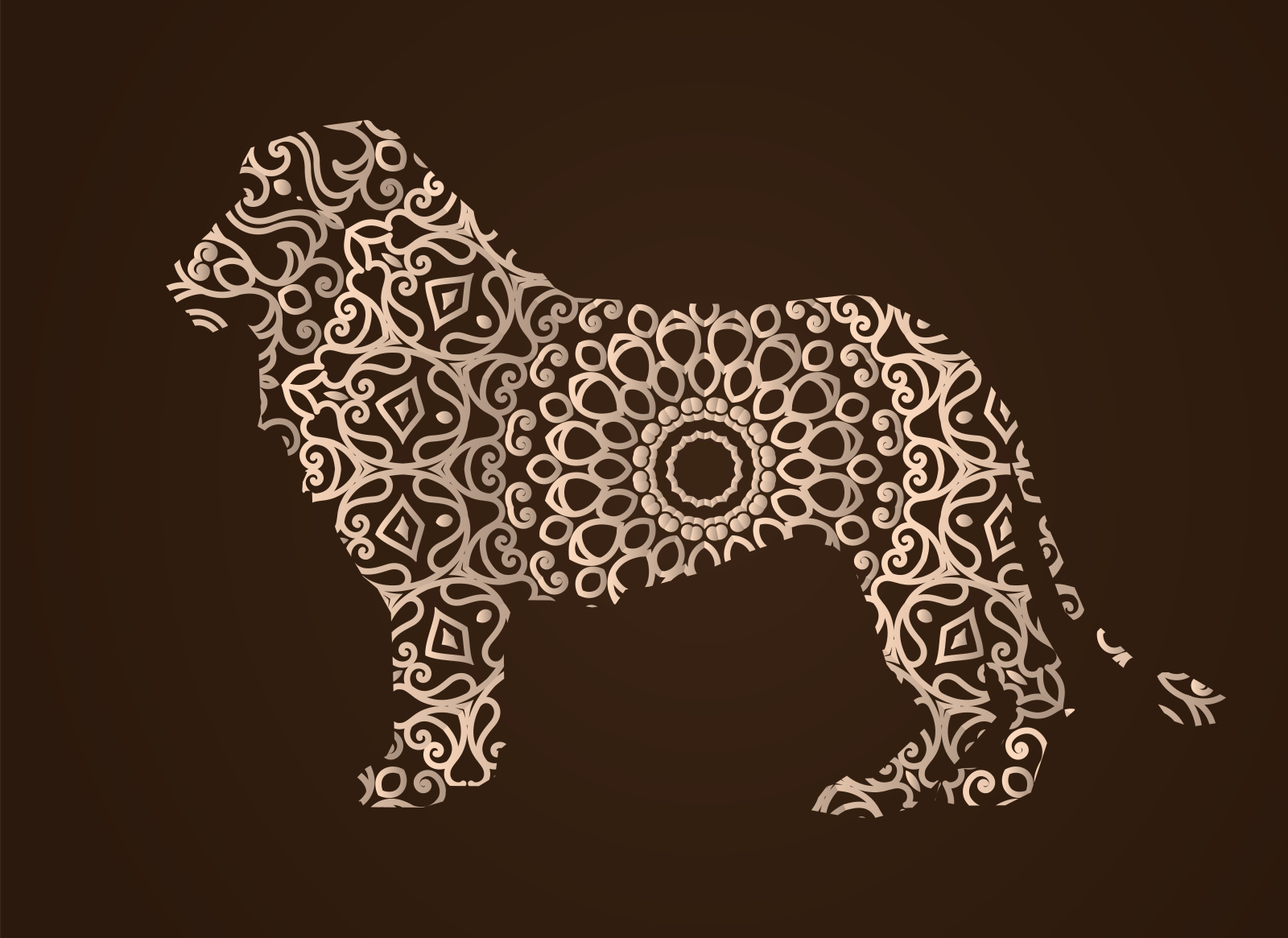 mandala animals by wisnu yuono on Dribbble