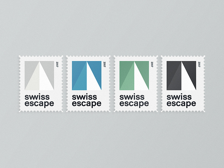 Swiss Escape — Stamps by Humana Studio on Dribbble