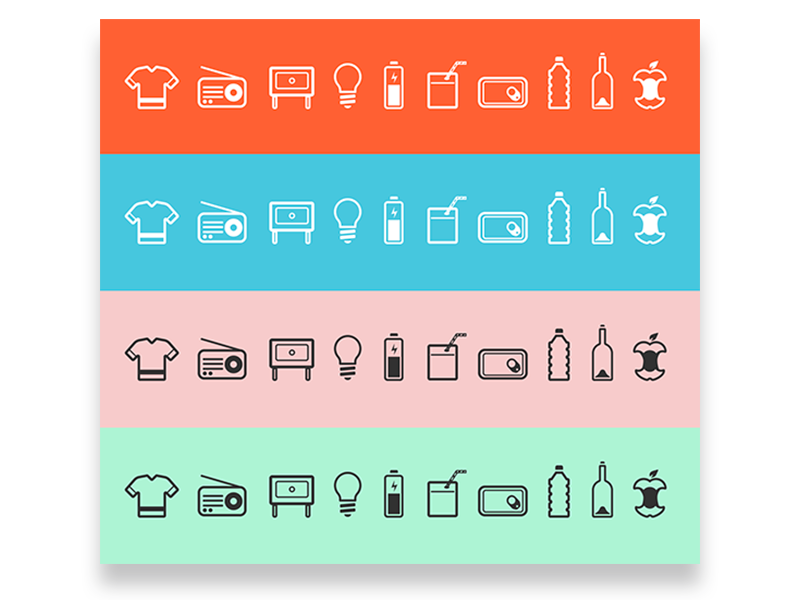 Adobe XD icon pack by Huard Olivier on Dribbble