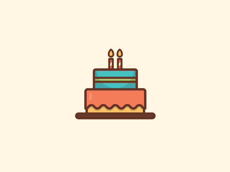 Cake! by Sean Kerry on Dribbble