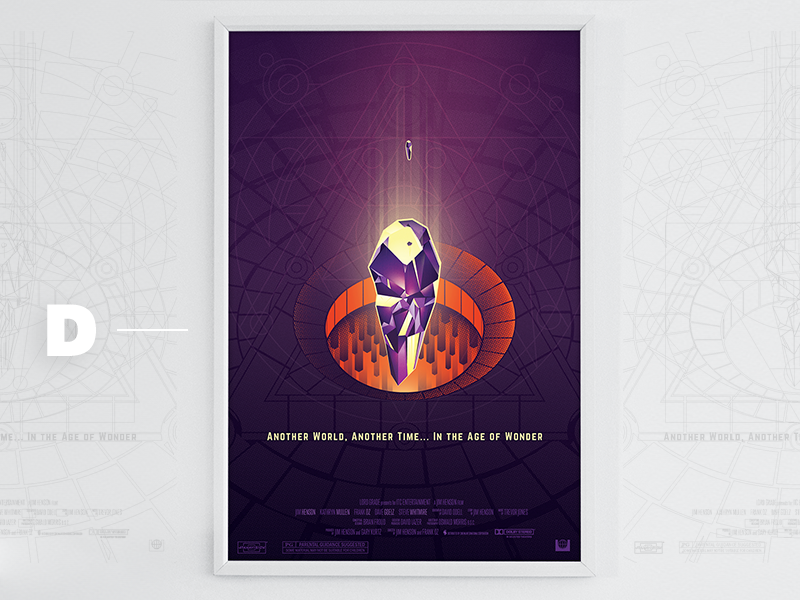 Dark Crystal Movie Poster by Matt Benson on Dribbble