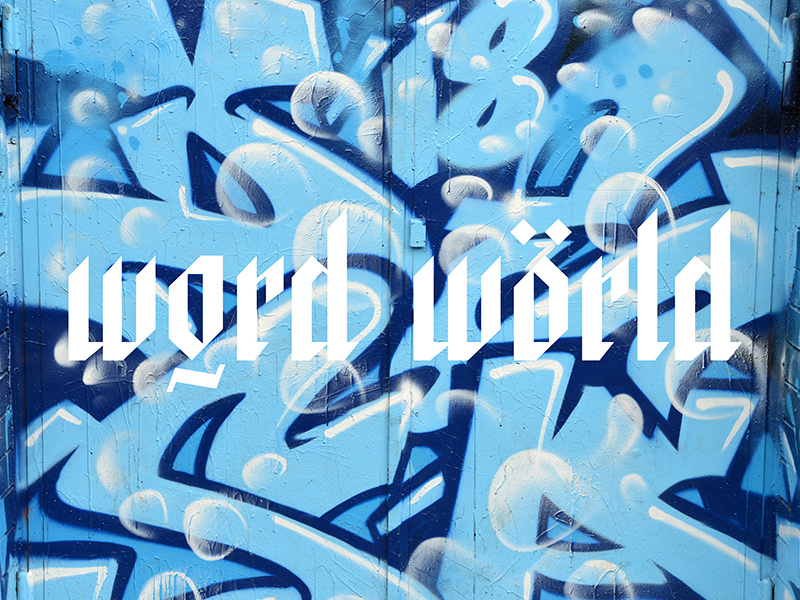 Word World Brand "Magazine" by Nopeidea® on Dribbble