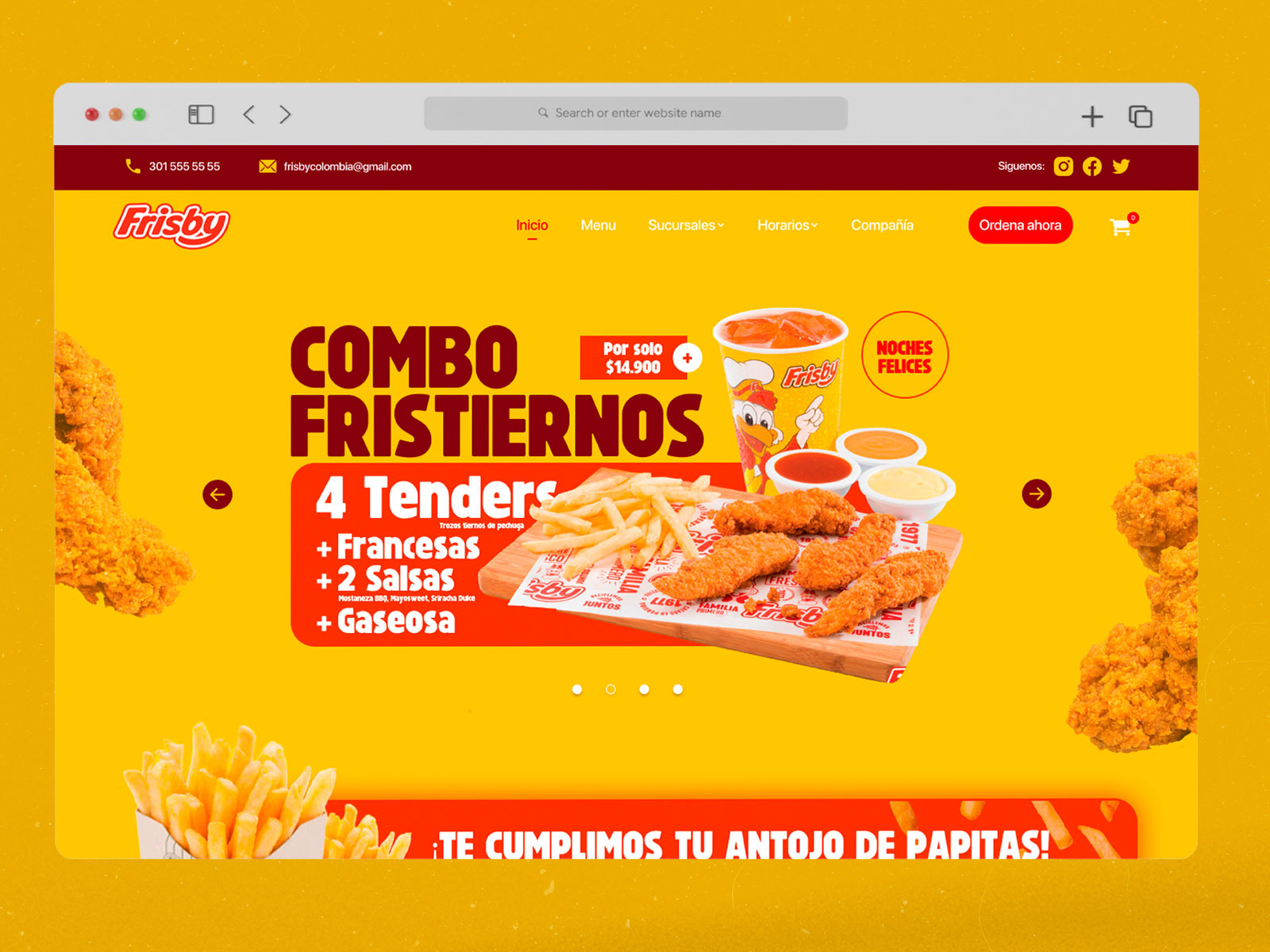 Redesign Frisby Website UI by El Pacasso on Dribbble