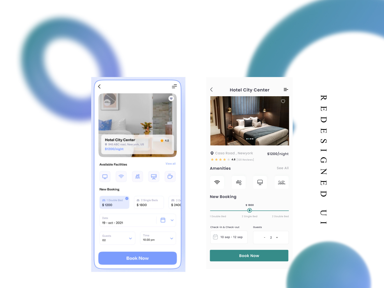 ROOM CONFIRMATION UI DESIGN by Sherin Agnes on Dribbble