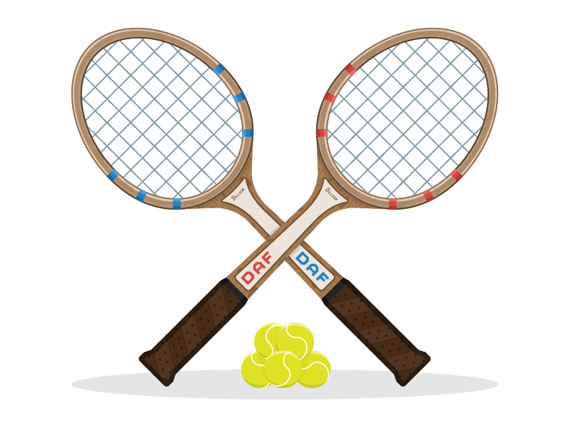 Random Retro Rackets by Sean Bartlett on Dribbble