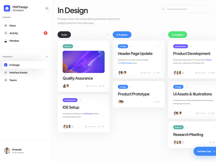 Task It · Project Management by Satria Nayottama for Pickolab Studio on ...