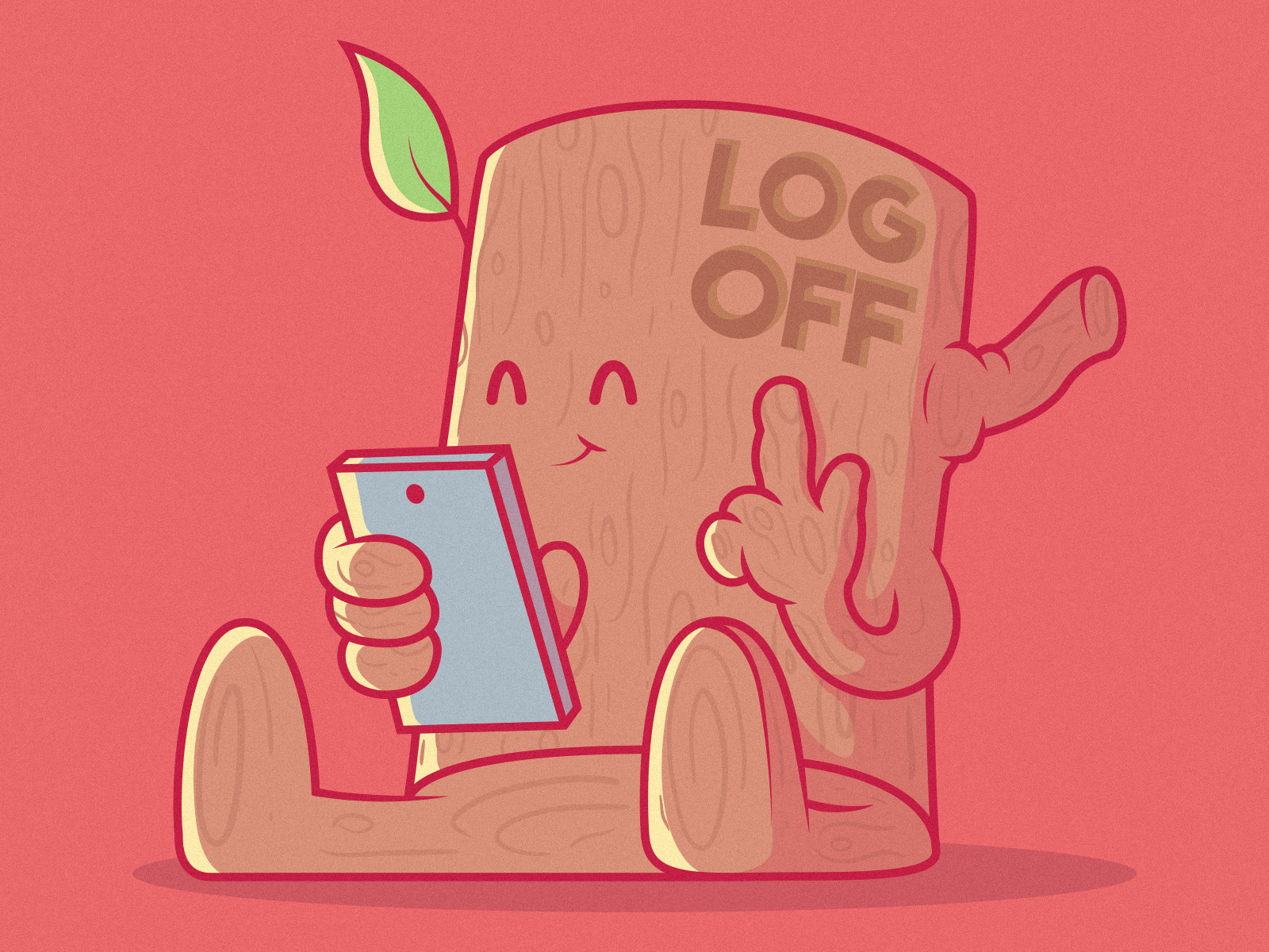 LOG OFF by Pedro Fernandes on Dribbble