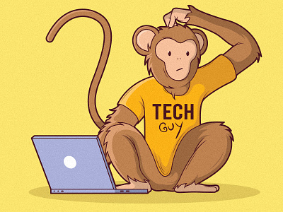 The Tech Guy by Pedro Fernandes on Dribbble