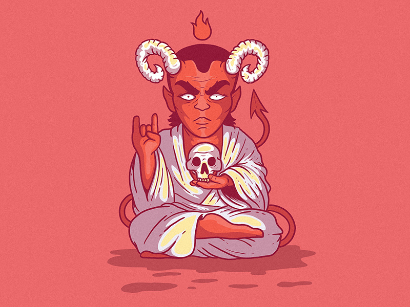 Devil Relax by Pedro Fernandes on Dribbble