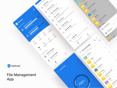 FileProof | File Management Application by Isaac Ojo on Dribbble
