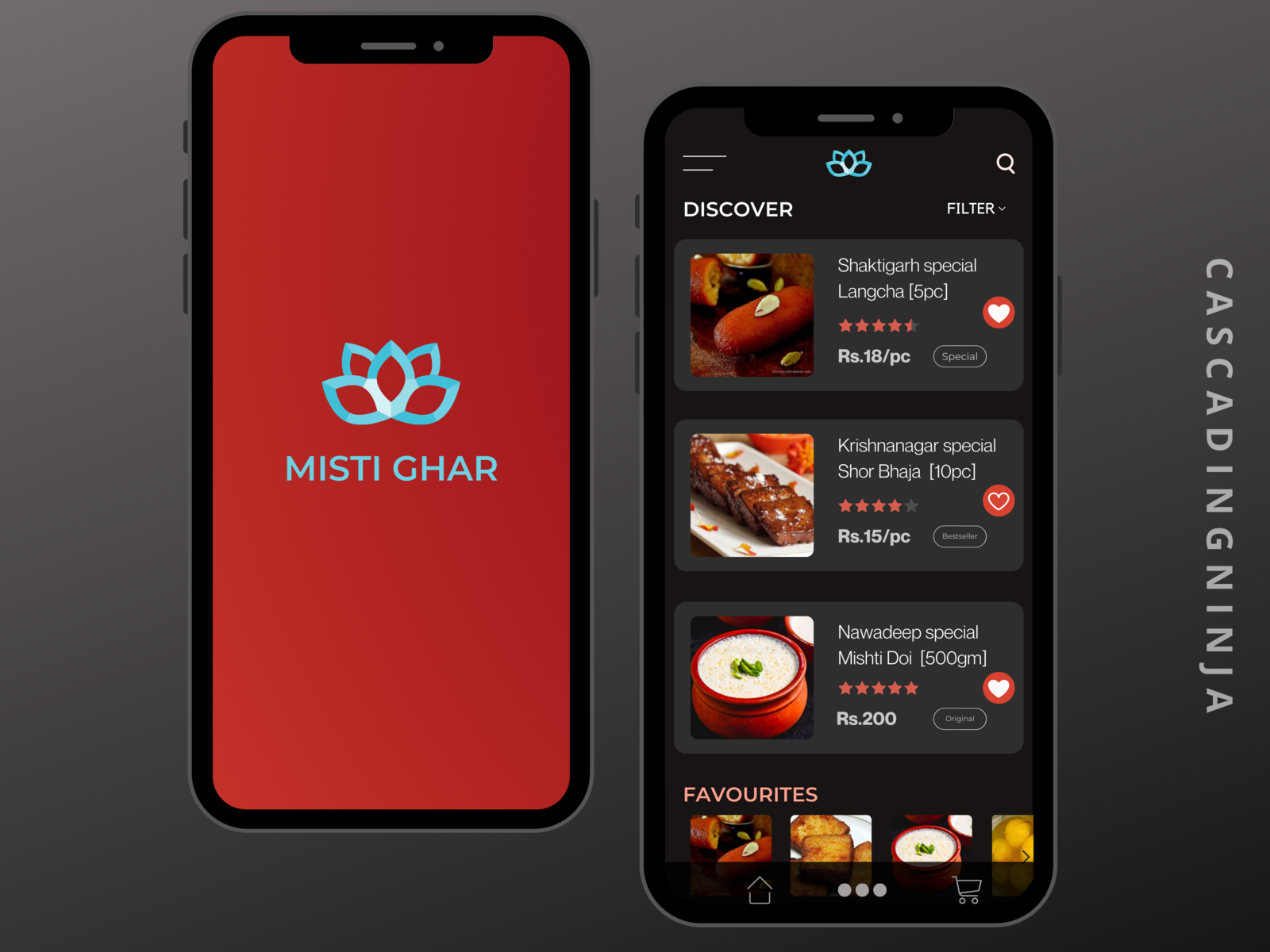 Sweet Shop E-commerce UI by Cascading Ninja on Dribbble