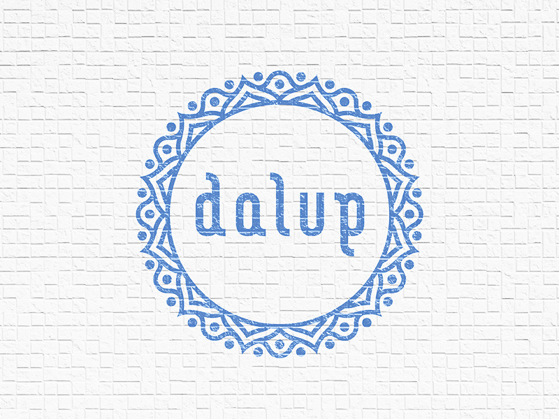 Dalup Logo mockup by Pitu Sanchez on Dribbble