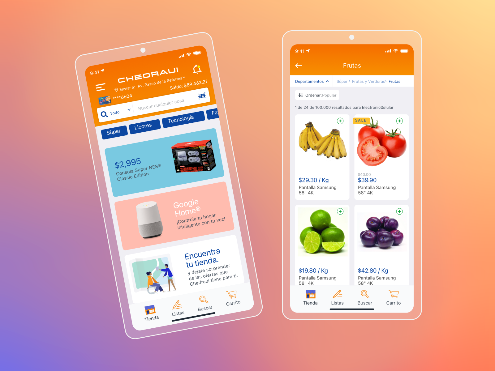 Chedraui app by Karina GG on Dribbble