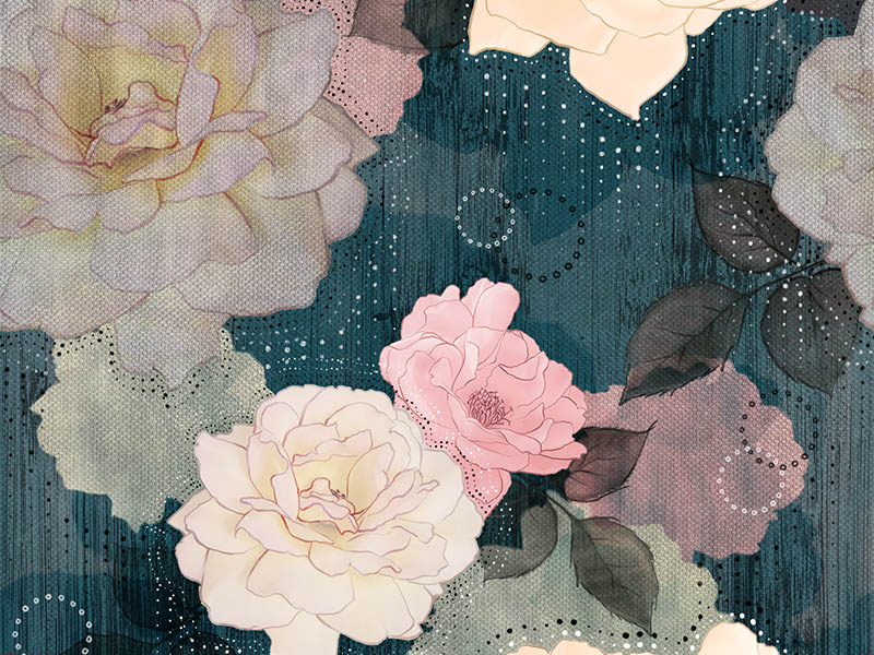 Modern Romance Pattern by Georgena Senior on Dribbble