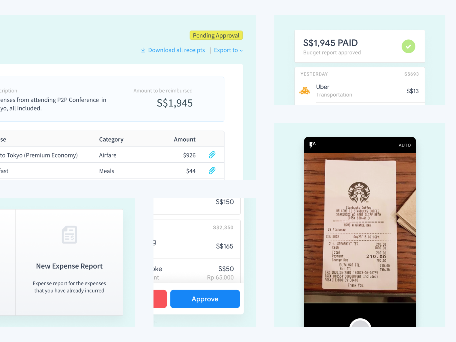 Expenses UI Components by AR Wasil on Dribbble