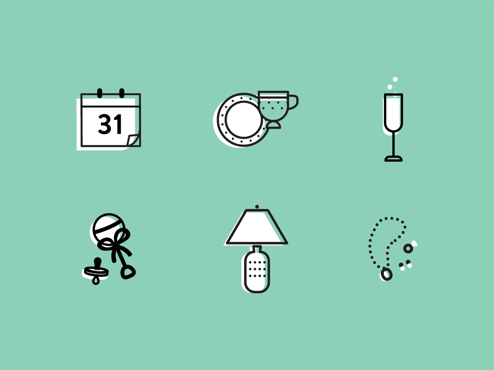Highlight Icons by Annie Grotophorst on Dribbble