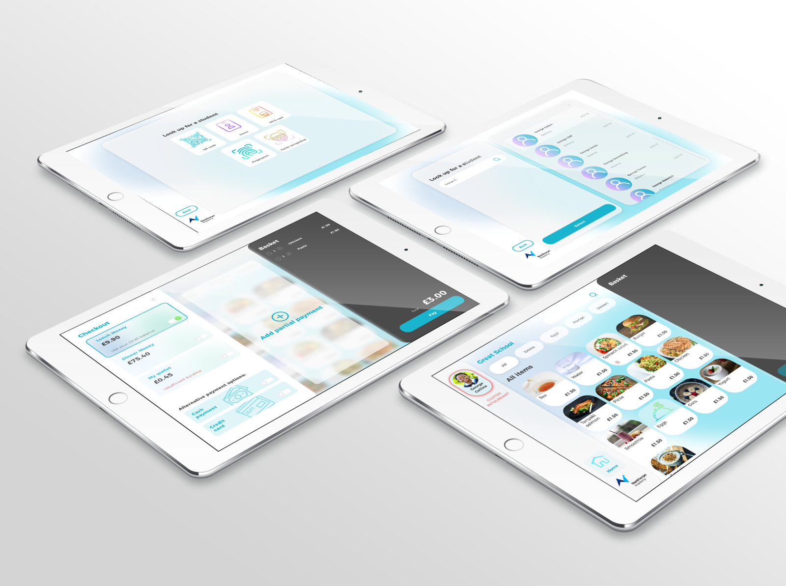 Point of Service system - Meal ordering app by Stacey on Dribbble